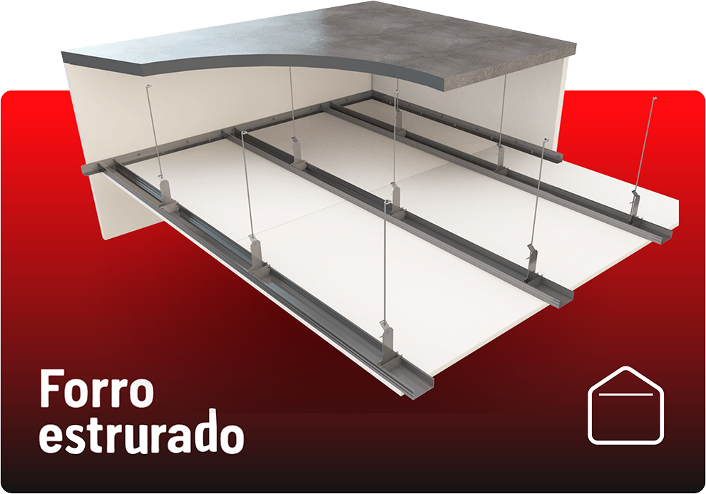Forro Estruturado – R.Y Gesso